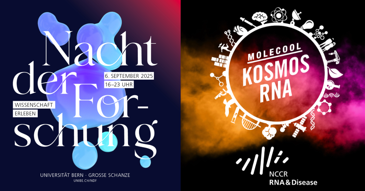 NCCR RNA & Disease at the 2025 Edition of ‘Nacht der Forschung’ – Recap ...